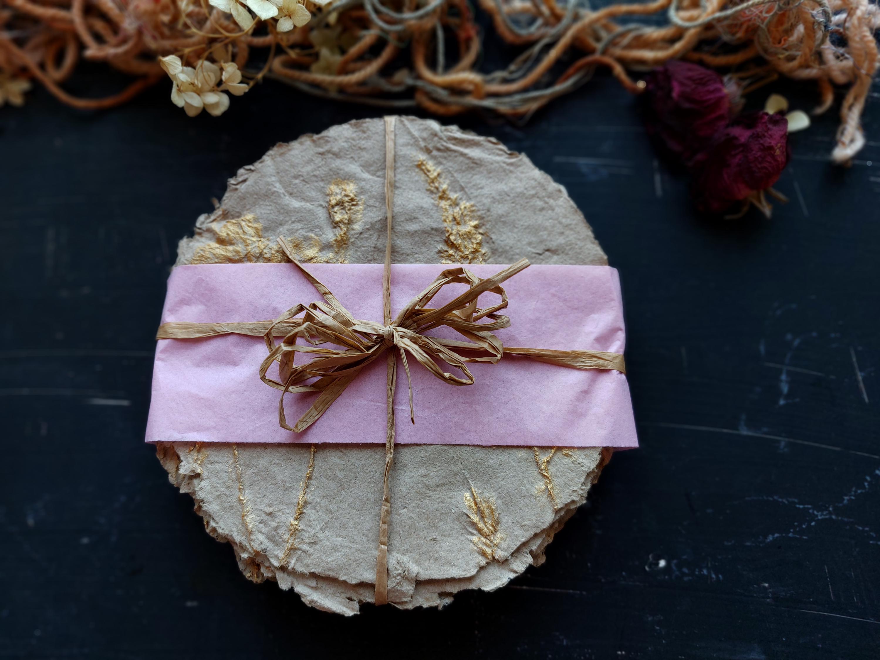 Handmade Botanical Cast Papers. Set of 10 Papers. - Etsy