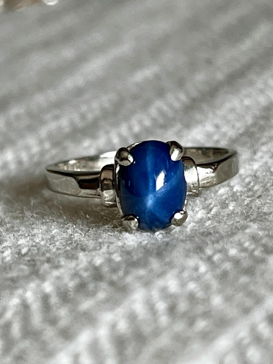 Vintage 10k dason Star Sapphire Ring - Etsy