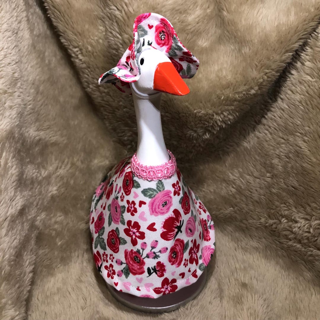 Floral Pink Dress 7 Inch Desk Goose Clothes - Etsy