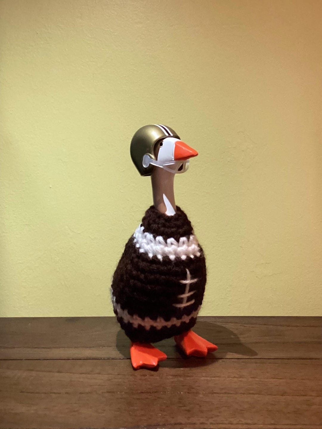 Football Outfit With Helmet for 7 Inch Desk Goose Clothes - Etsy