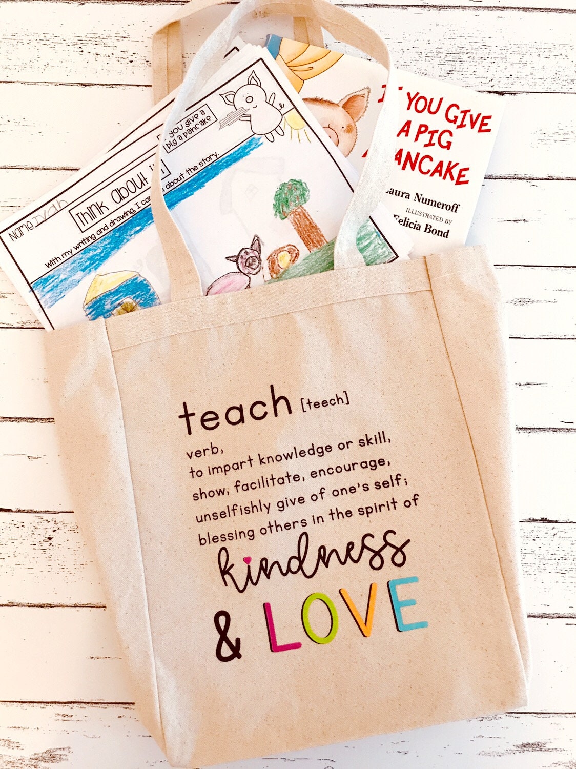 Teach Definition Tote Bag - Etsy