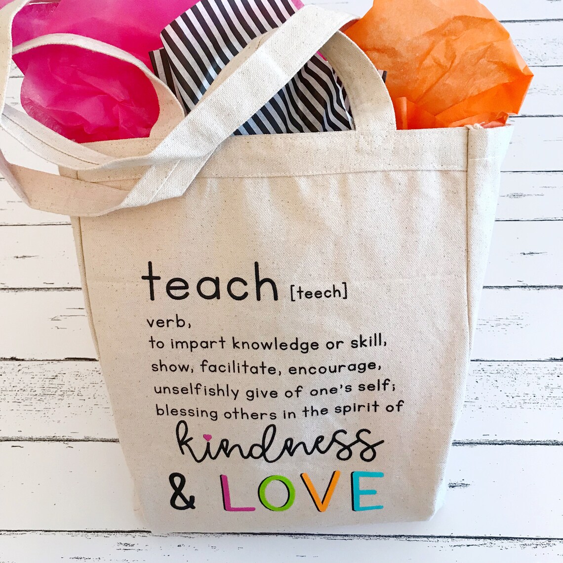 Teach Definition Tote Bag - Etsy
