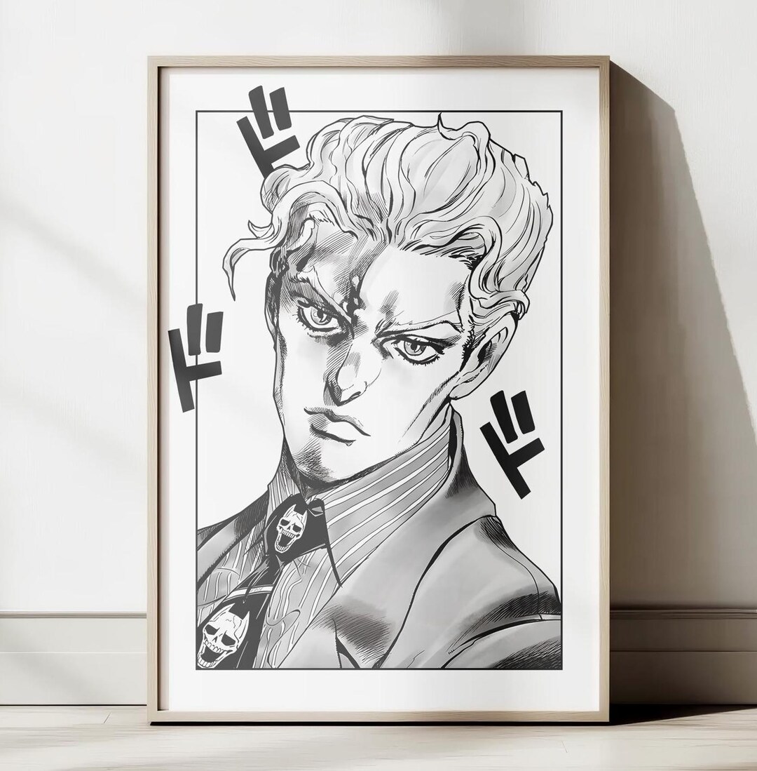 Yoshikage Kira, Jojo's Bizarre Adventure Anime Wall Art, Yoshikage Kira ...
