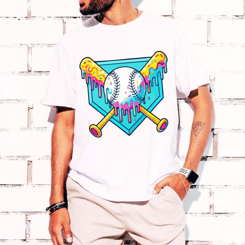 BASEBALL Drip PNG Baseball SVG Baseball Shirt Baseball Mom Sublimation ...