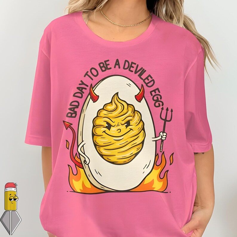 Bad Day to Be A Deviled Egg PNG SVG Funny Deviled Egg Thanksgiving Png ...