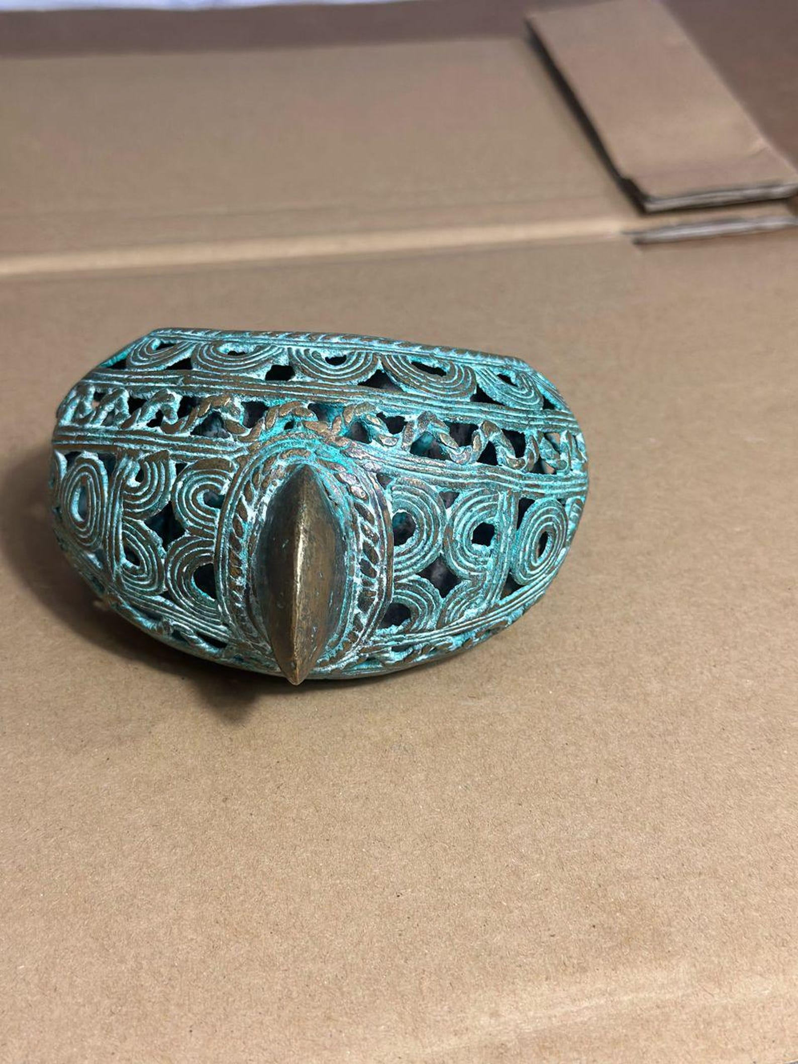 Rare Royal Benin Bronze Bracelet - African Art - 5.5 Inches / 14 Cm - Etsy
