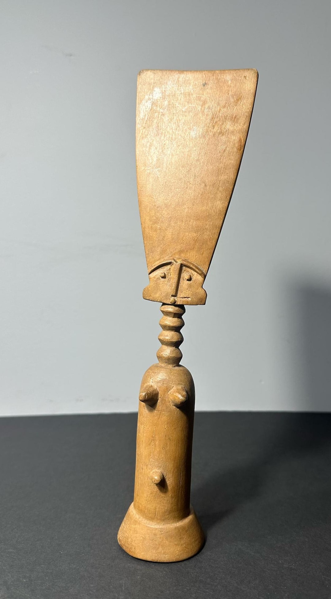 African Wooden Fertility Doll, Akuaba - FANTE Ghana African Tribal Art ...