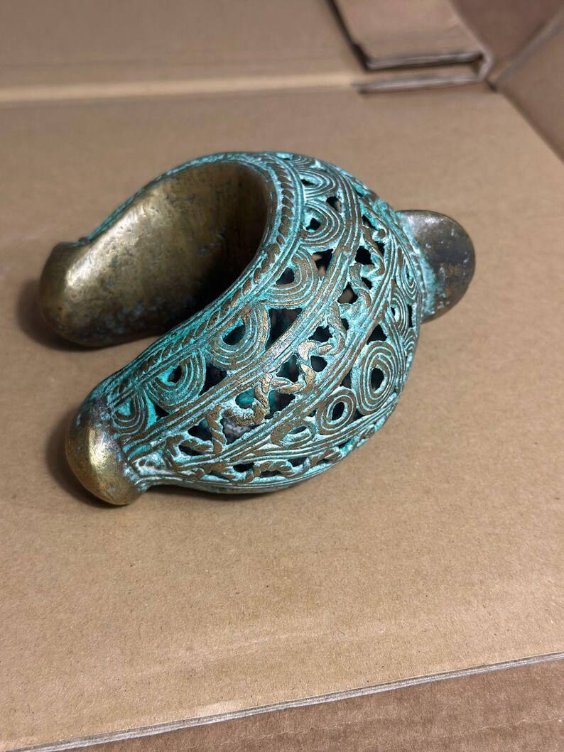 Rare Royal Benin Bronze Bracelet - African Art - 5.5 Inches / 14 Cm - Etsy