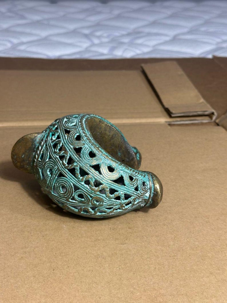 Rare Royal Benin Bronze Bracelet - African Art - 5.5 Inches / 14 Cm - Etsy