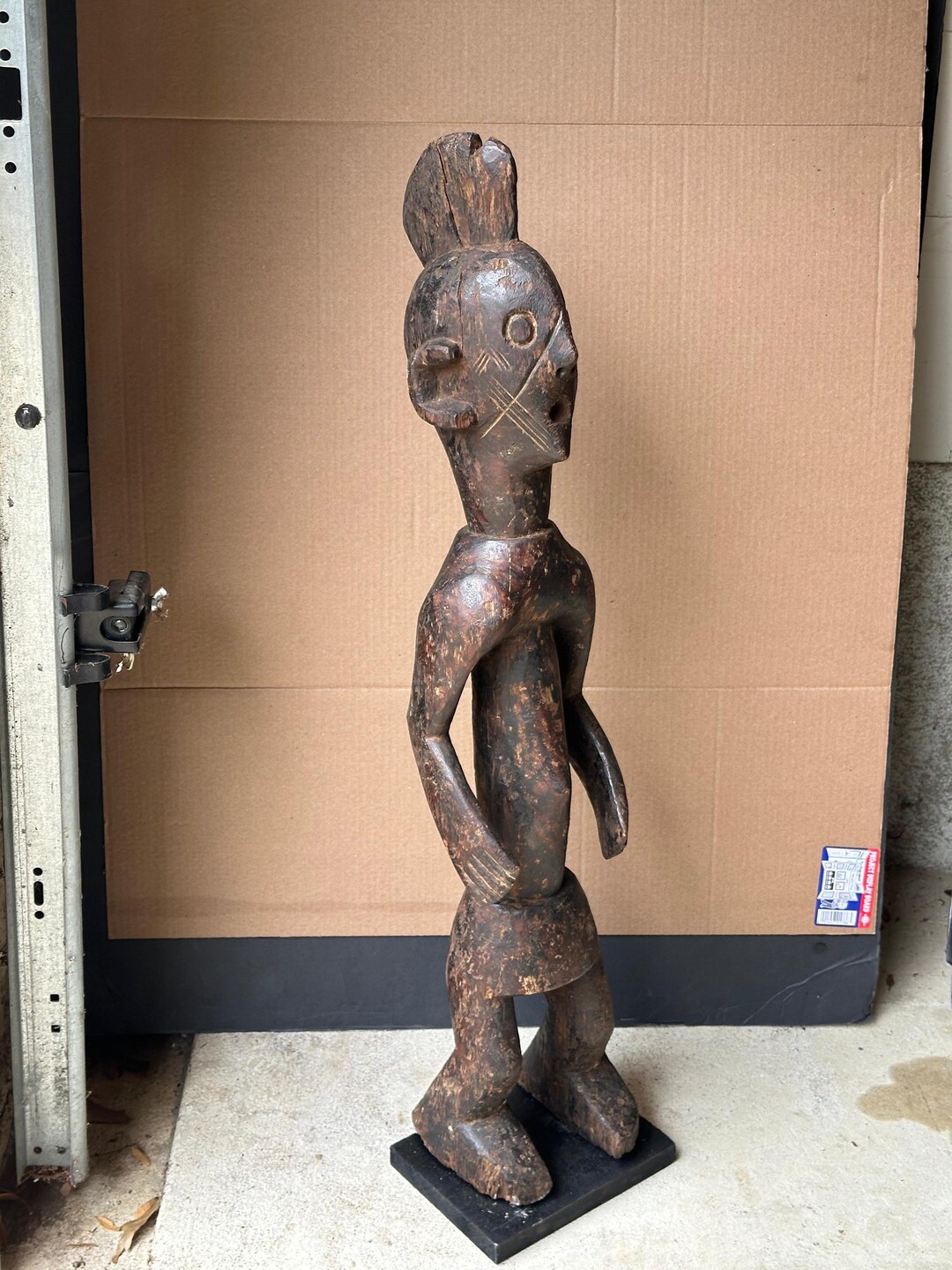 Authentic Antique Mumuye Figure - 31" Nigerian Tribal Art Sculpture - Etsy