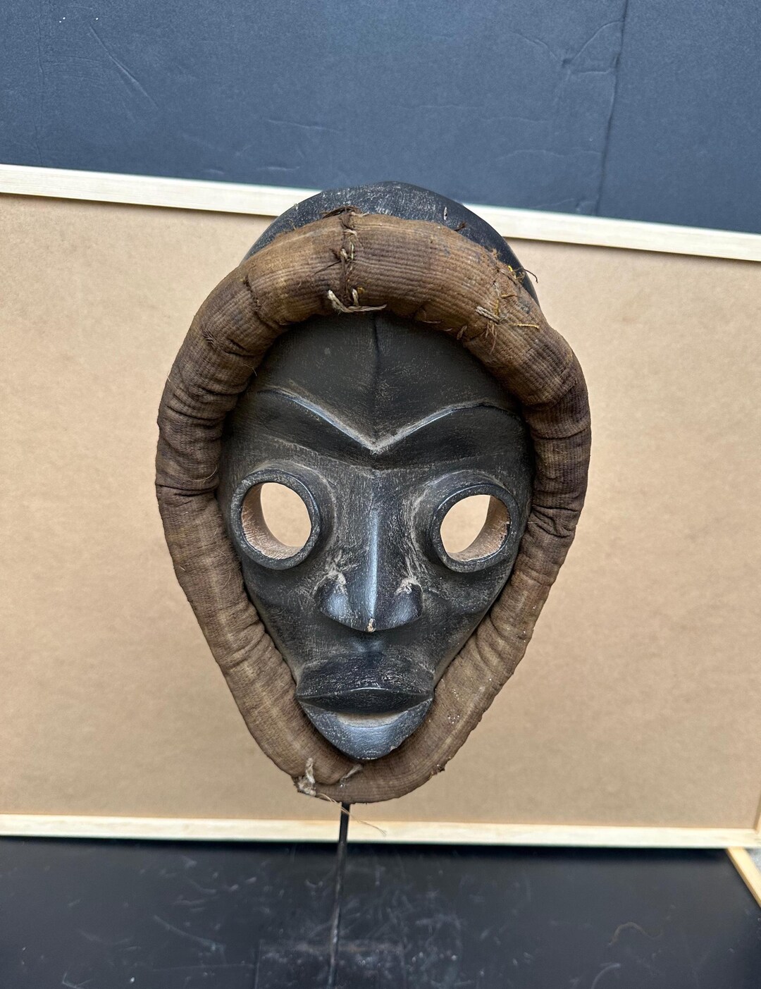 Vintage Hand-carved Dan Tribe African Mask - 10" Ritual Icon - Etsy