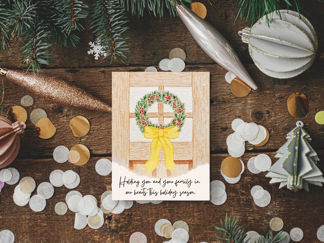 Deployment Card Military Family Appreciation Card Christmas Card ...