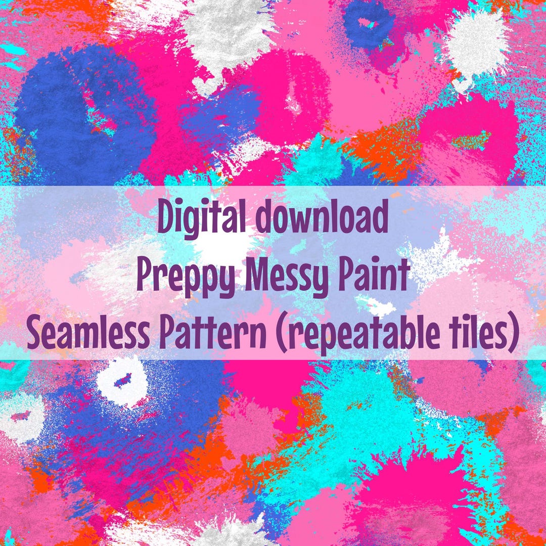Vibrant Miami Vice Inspired Seamless Pattern in Abstract Colors - A ...