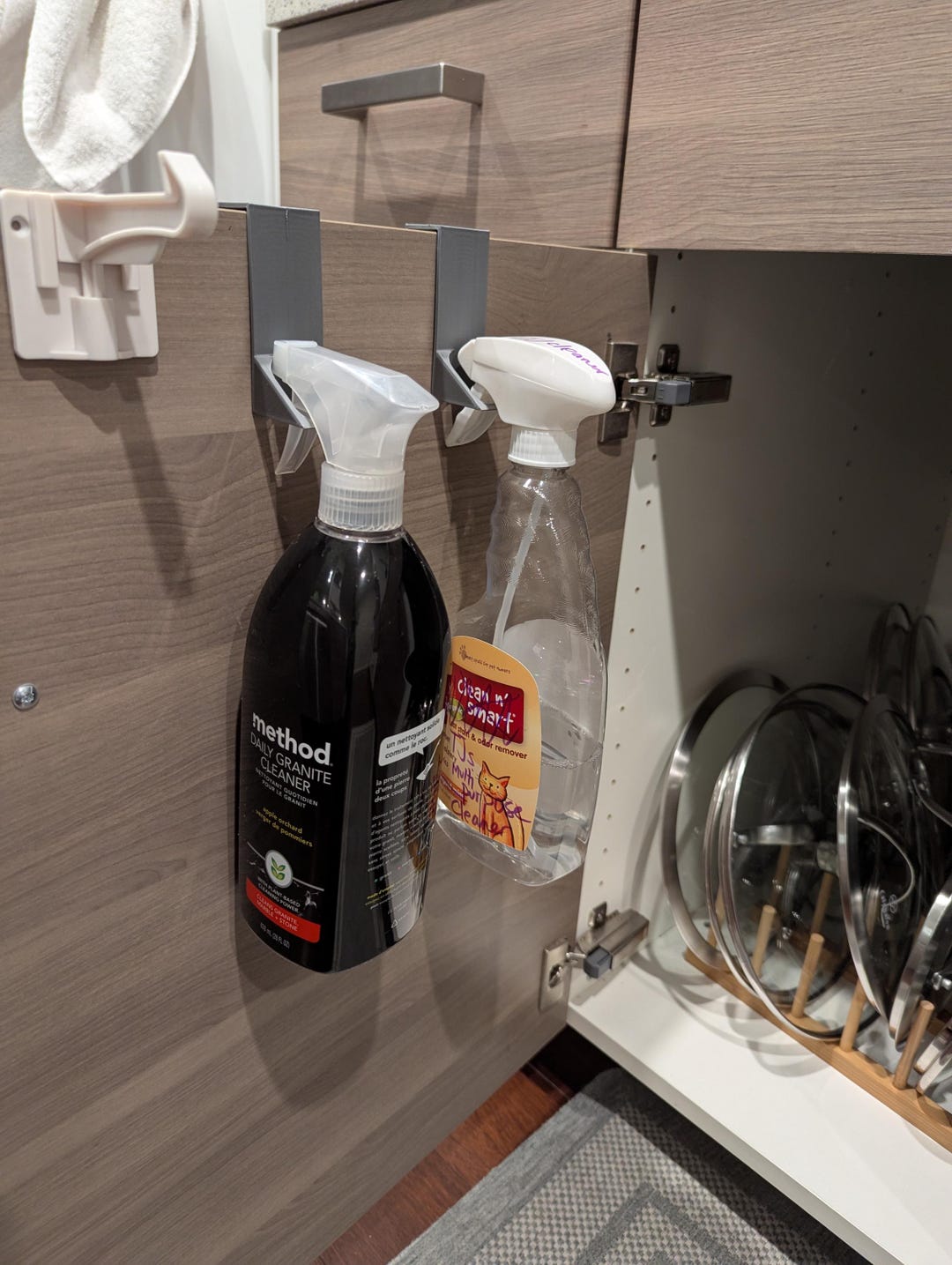 Spray Bottle Cabinet Hanger - Etsy