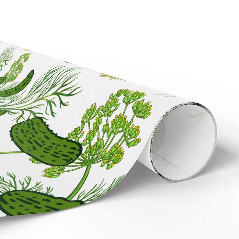 Whimsical Pickles Seamless Pattern Fabric Design, Dill and Pickle ...