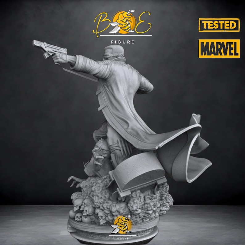 Marvel Blade 3D Print STL File – High-quality Bust, Diorama Figure - Etsy
