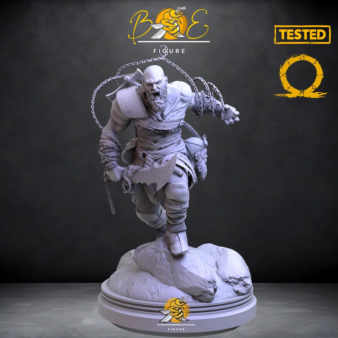 GOW - Kratos Ragnarok High Quality STL File, 3D Digital Printing STL ...