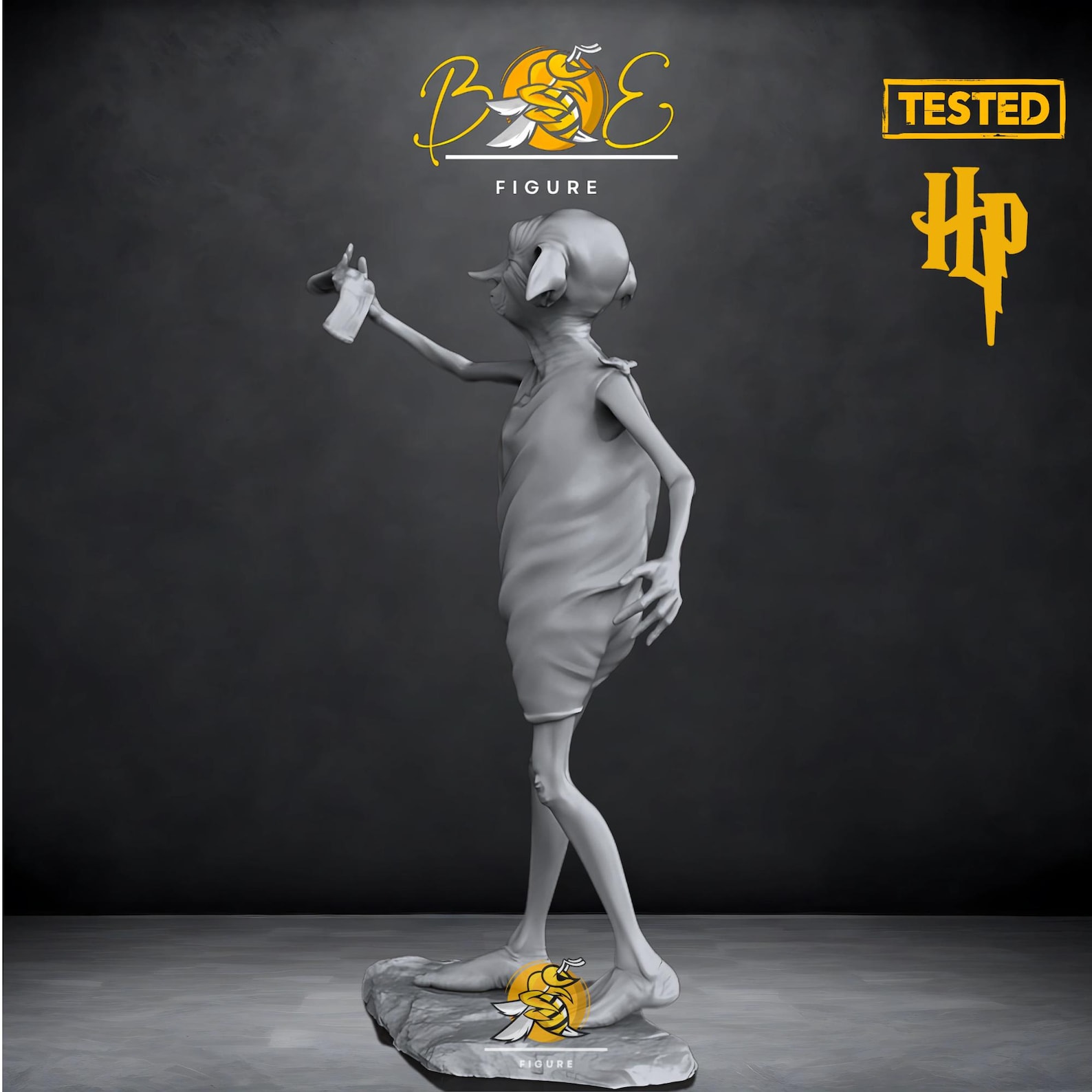 HP - Dobby High Quality STL File, 3D Digital Printing STL File for 3D Printers, Figures, Diorama ...