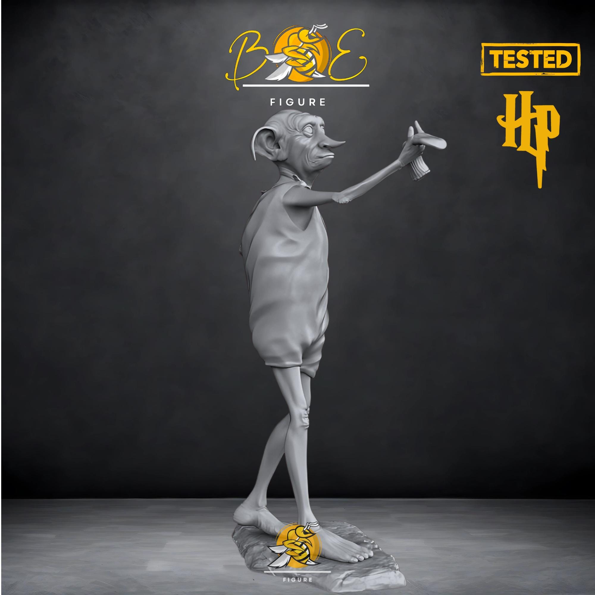 HP - Dobby High Quality STL File, 3D Digital Printing STL File for 3D Printers, Figures, Diorama ...