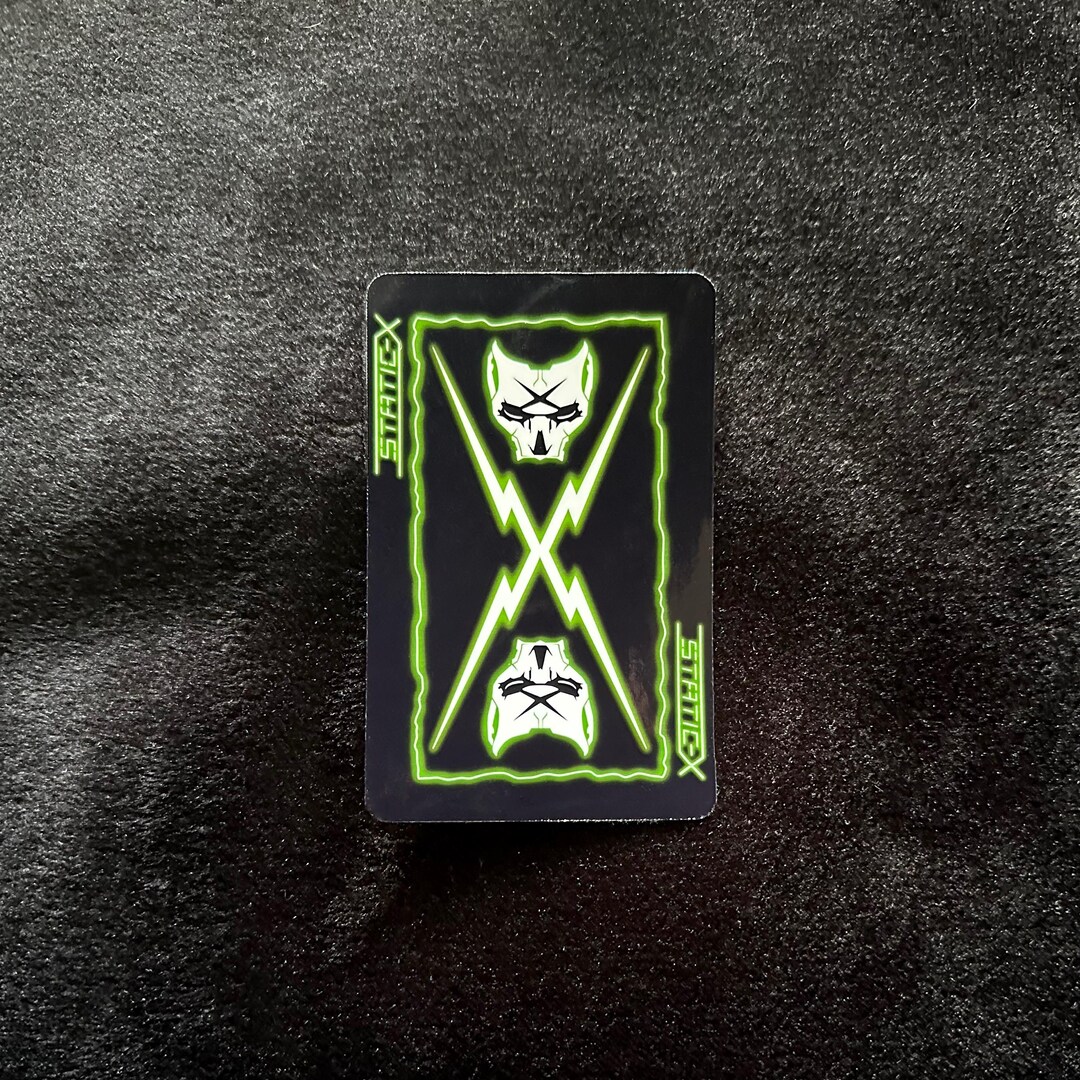 Static-x Inspired Sticker for Heavy Metal Music Fans - Etsy