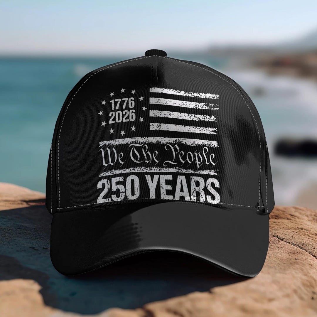 Classic Cap: We the People 250 Years - Etsy
