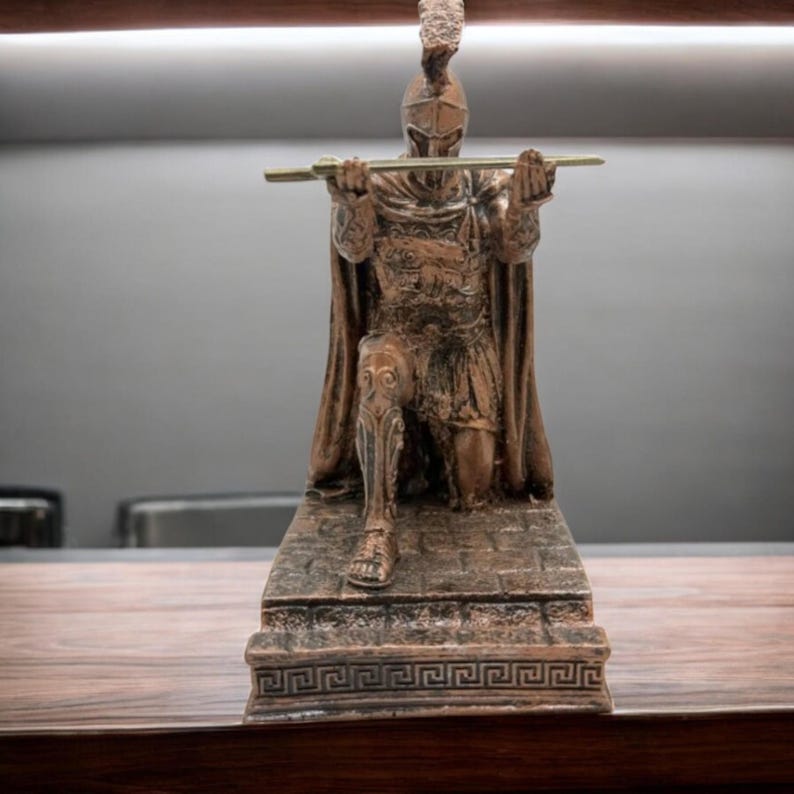 Roman Military Legionnaire Figurine 20 Cm Mythological Hero Sculpture ...