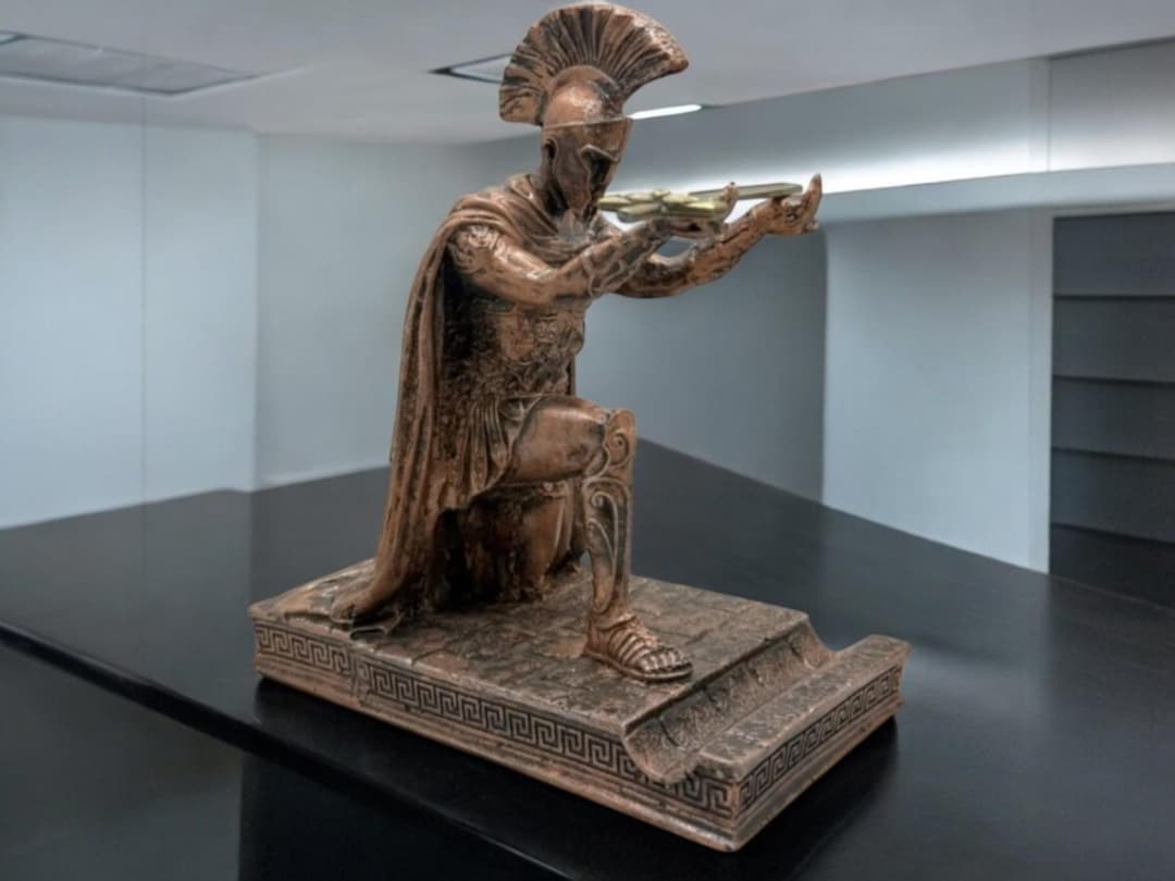 Roman Military Legionnaire Figurine 20 Cm Mythological Hero Sculpture ...