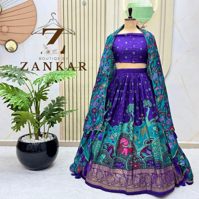 Buy Traditional Langa Voni Online In India - Etsy India