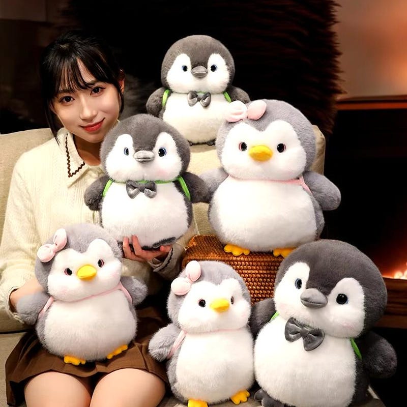 Penguin Plush Toy - Etsy