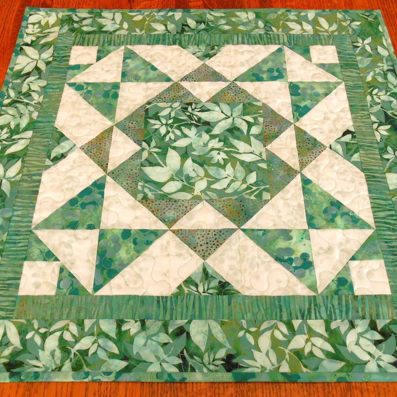 Square Table Topper - Etsy