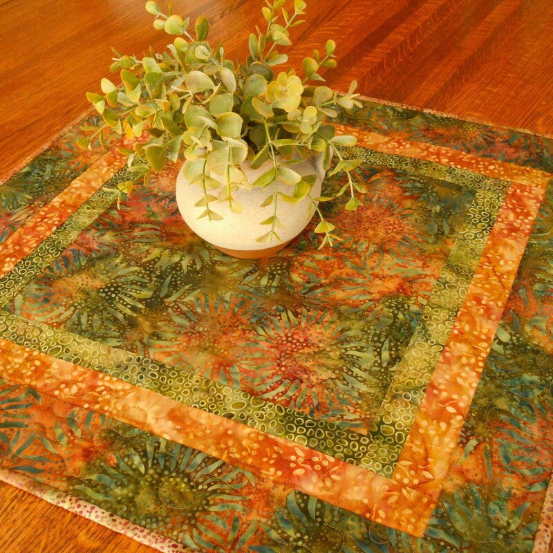 Square Table Topper - Etsy
