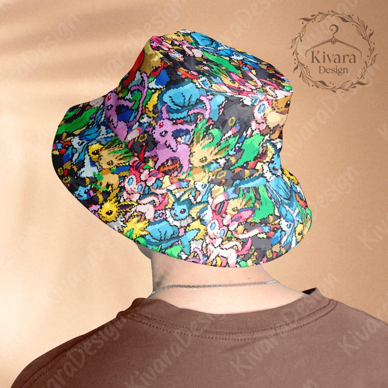 Evolution Stacked Bucket Hat Anime Bucket Summer Hat Video Game Gift - Etsy