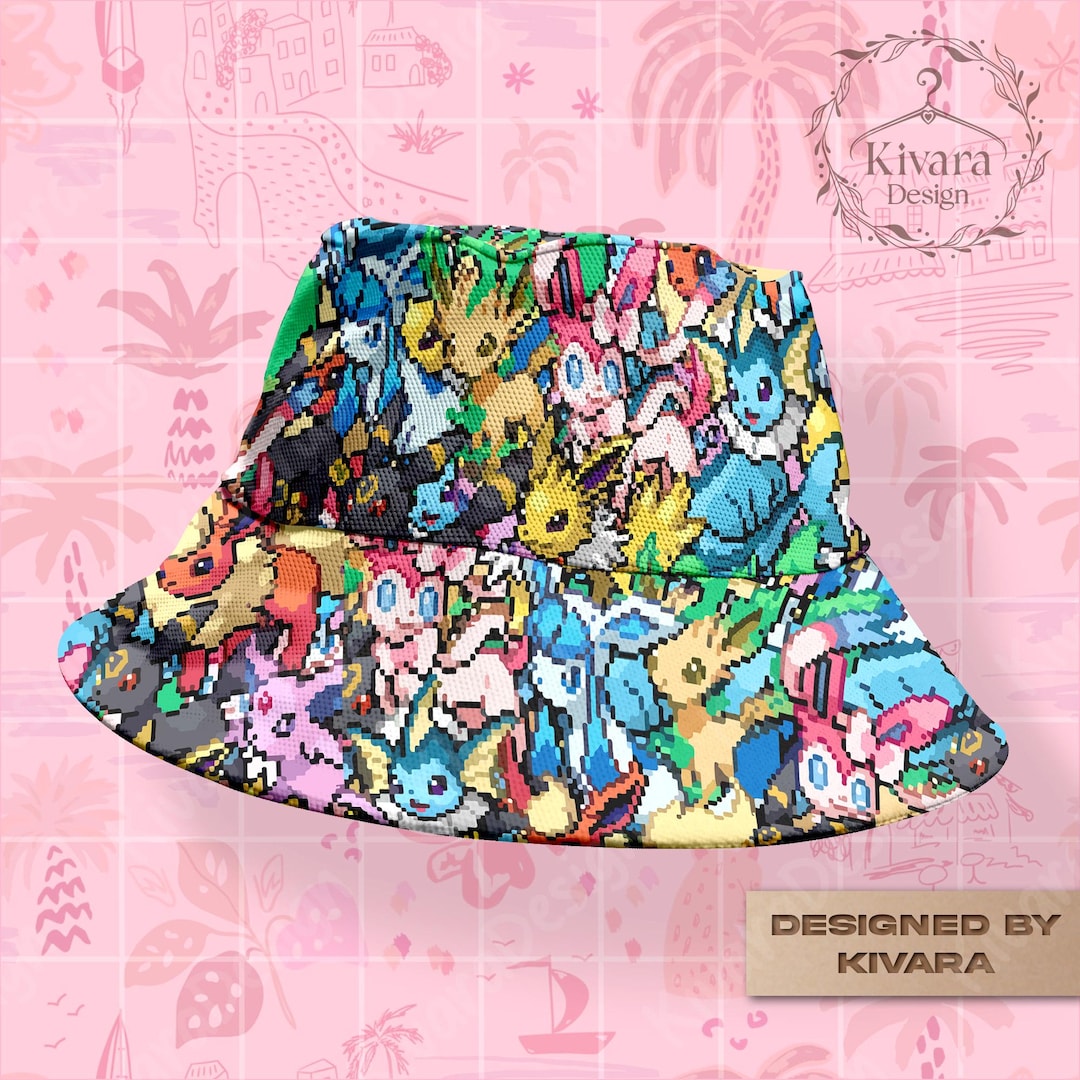 Evolution Stacked Bucket Hat Anime Bucket Summer Hat Video Game Gift - Etsy