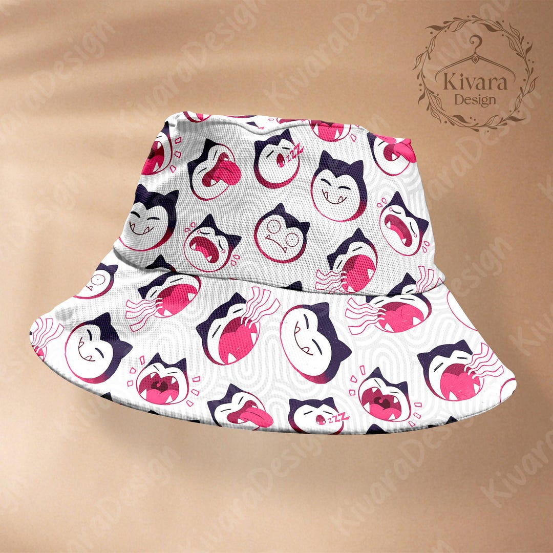 Snor Cute Emo Bucket Hat Summer Hat Video Game Gift - Etsy