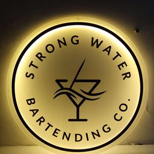 Neon Acrylic Sign, LED Neon Sign, Custom Neon Sign, Acrylic Display ...