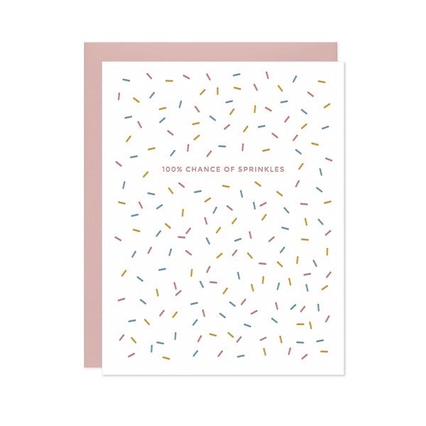 Sprinkles Birthday Card - Etsy