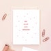 You Make Life Sweeter Letterpress Card - Love, Anniversary, Valentine's ...