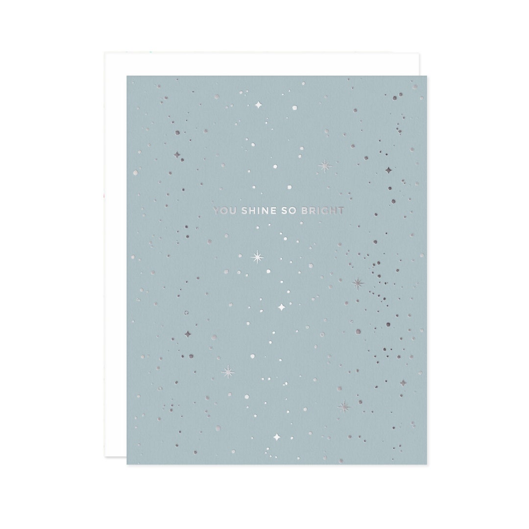 You Shine so Bright Card - Celebration Card, Congratulations Card ...