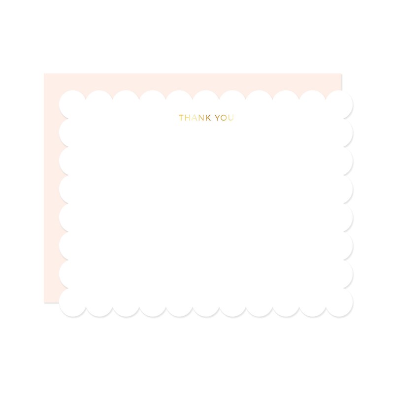 Fancy Thank You Card - Etsy