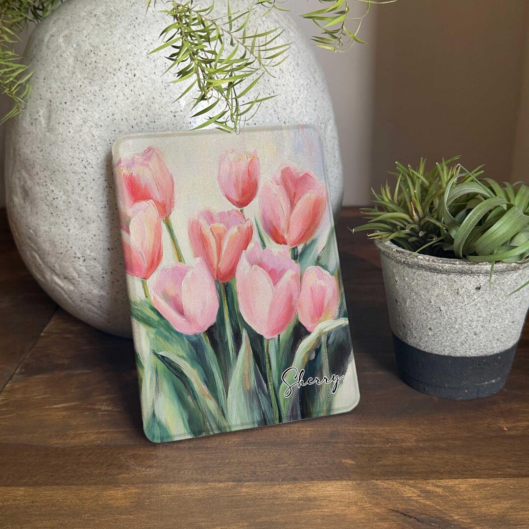 Tulips Oil Painting Kindle Paperwhite 12th 2024 Case | Kindle Cover ...