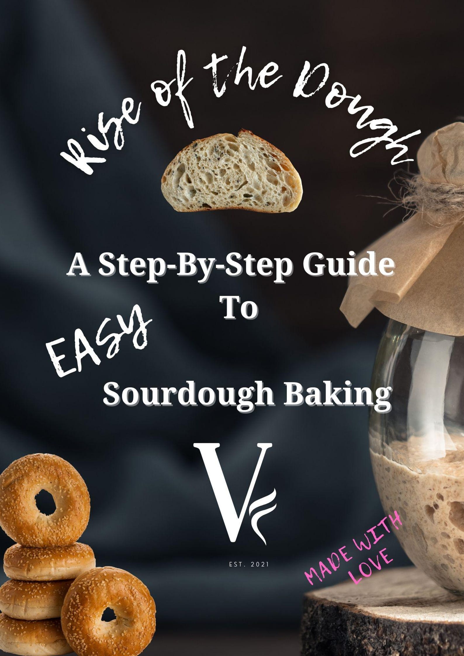Organic Sourdough Starter Kit – Active & Ready for Beginners With Step ...