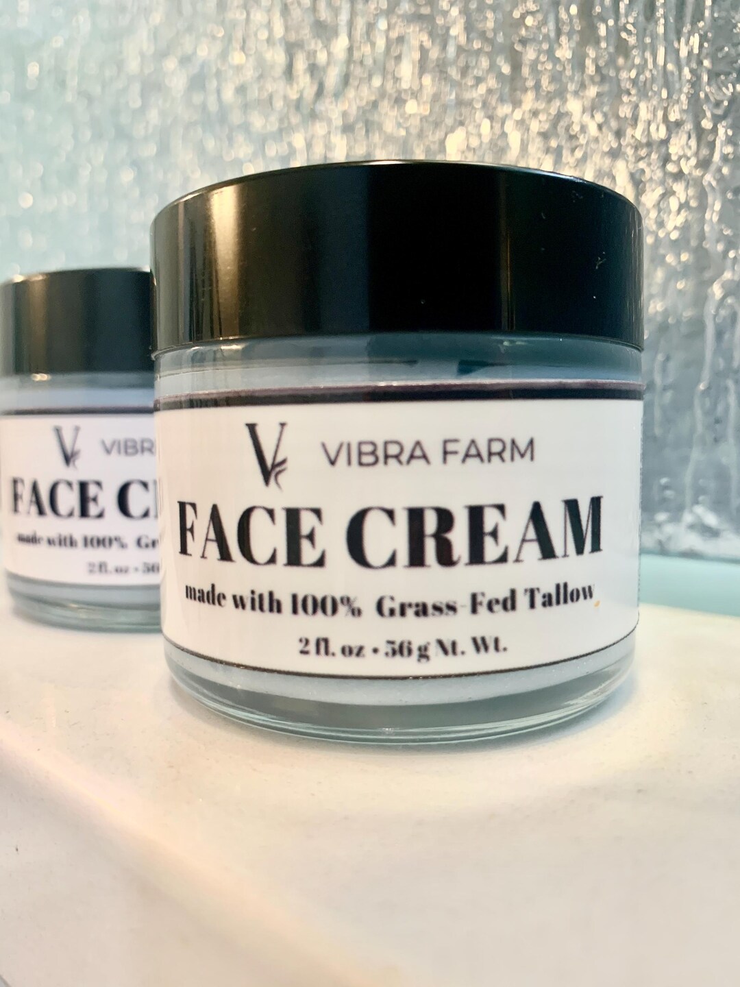 Grass-fed Tallow Face Cream With Blue Tansy & Jojoba - Etsy