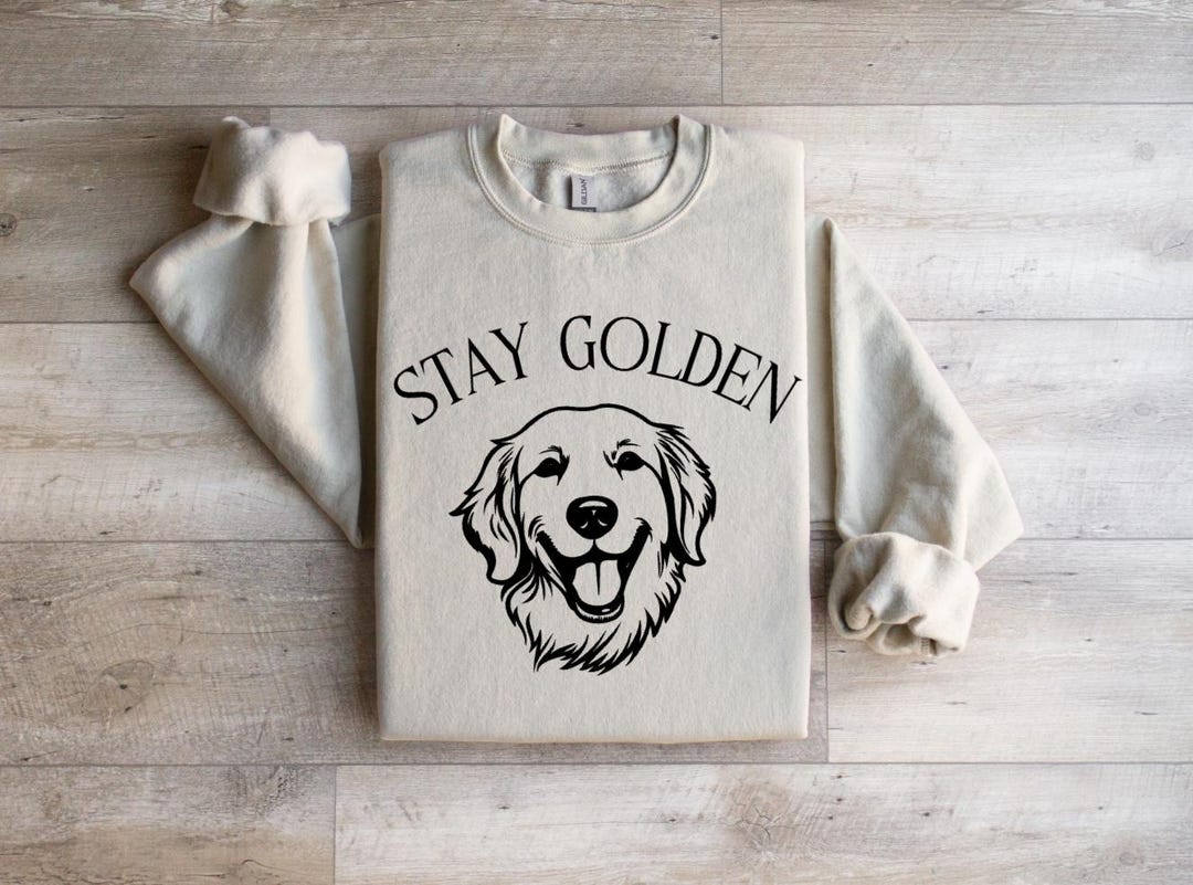Golden Retriever BUNDLE Stay Golden SVG + PNG - Etsy