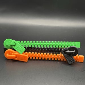 Zipper Bookmark - Unique 3D Printed Book Accessory, Cool Gift for ...
