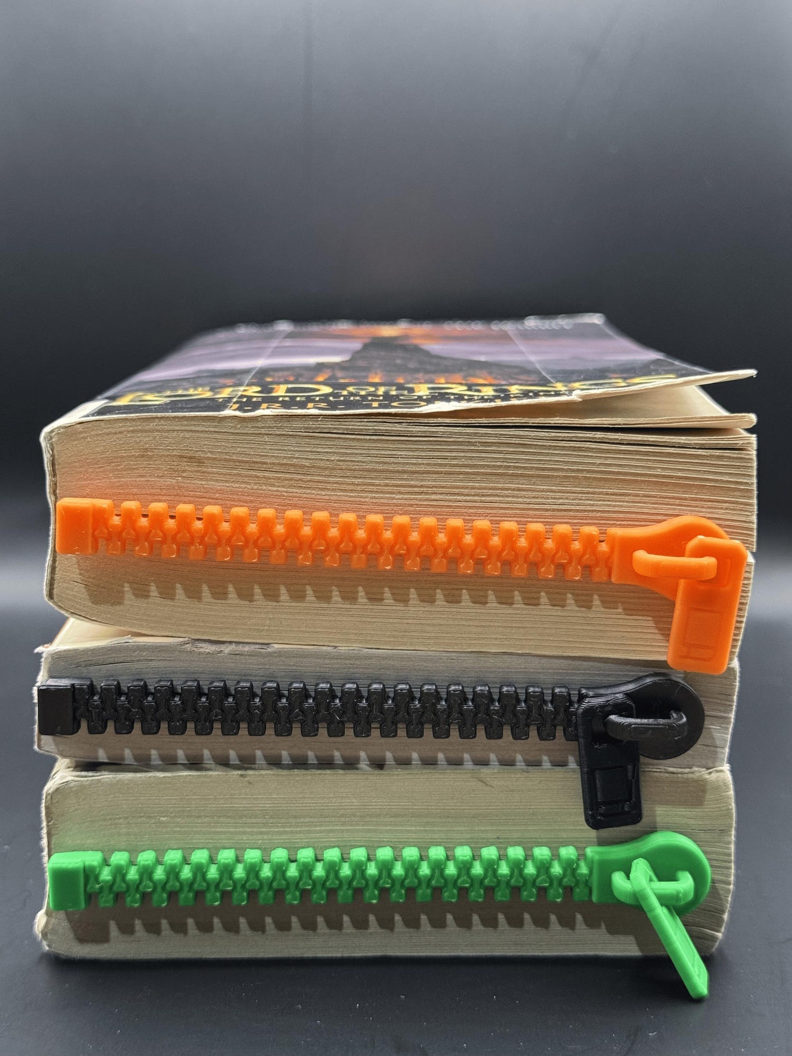 Zipper Bookmark - Unique 3D Printed Book Accessory, Cool Gift for ...