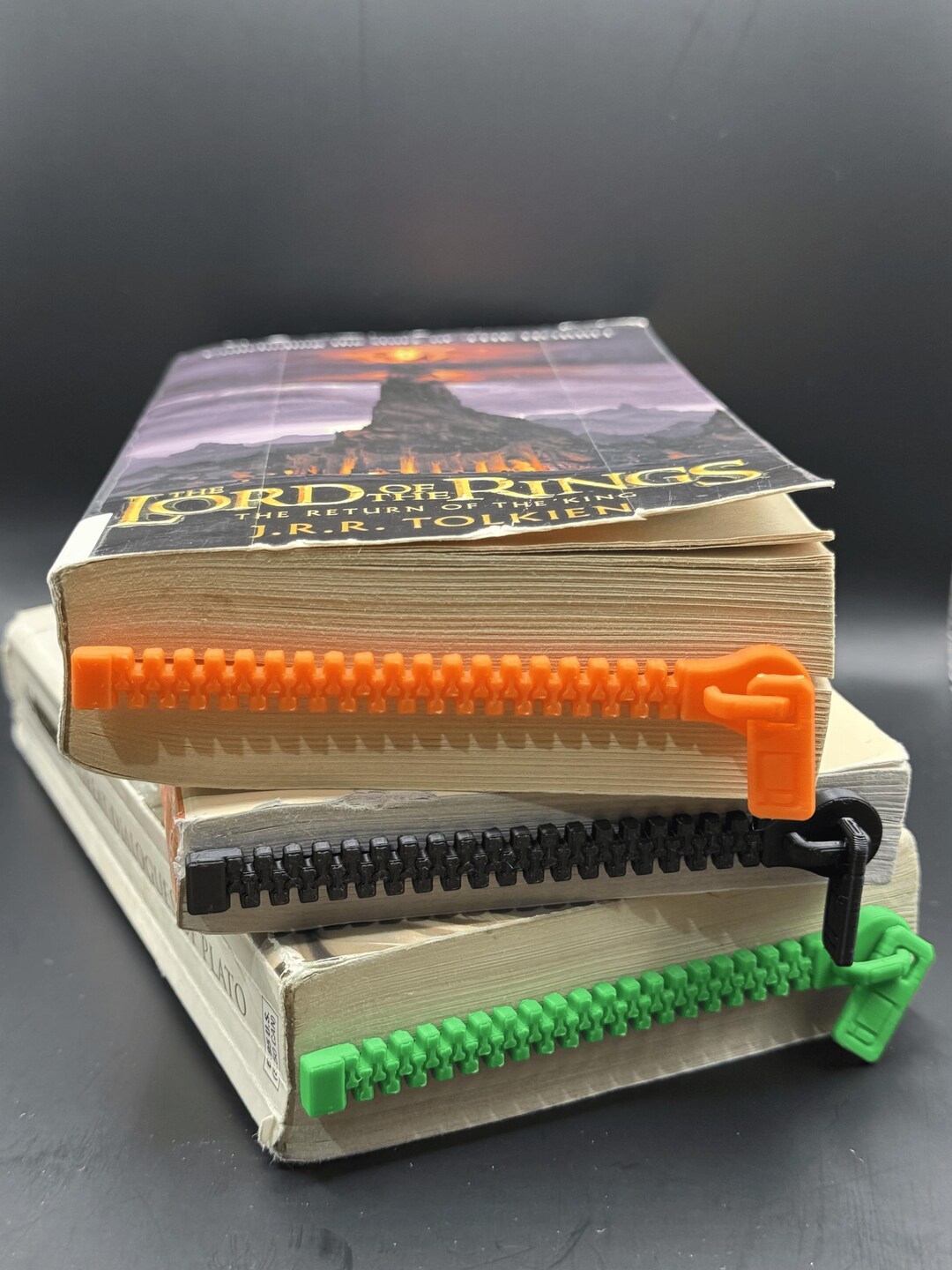 Zipper Bookmark - Unique 3D Printed Book Accessory, Cool Gift for ...