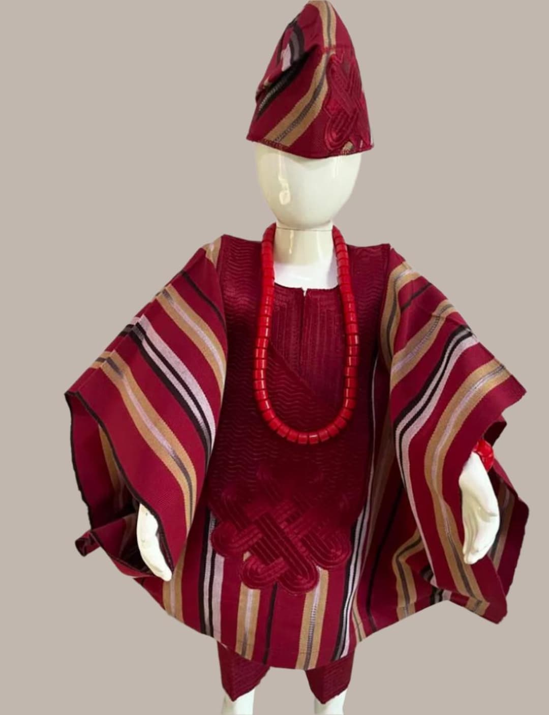 Oluwatobi Agbada Set - Boys Agbada Traditional Wear African Traditional ...