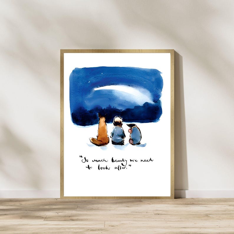 The Boy the Mole the Fox and the Horse by Charlie Mackesy Book Page Art ...