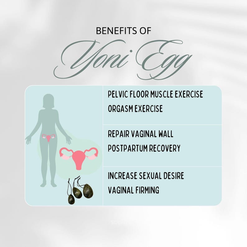 Opalite Yoni Egg Set – 3 Piece Drilled Yoni Eggs Natural Healing ...