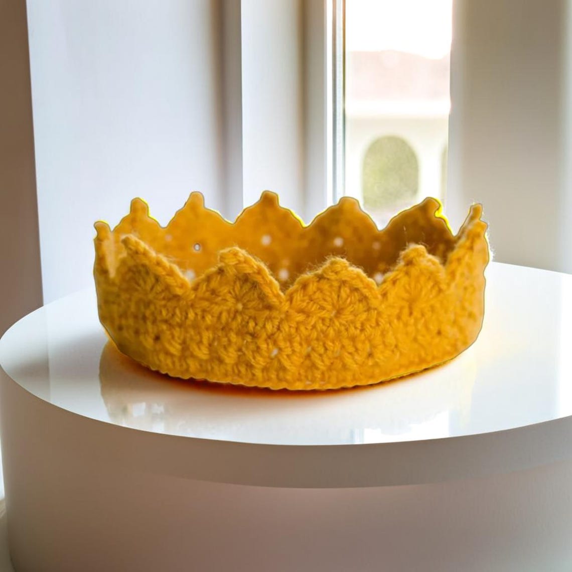Crochet Pattern for Elegant Crown Beginner-friendly PDF Tutorial for ...